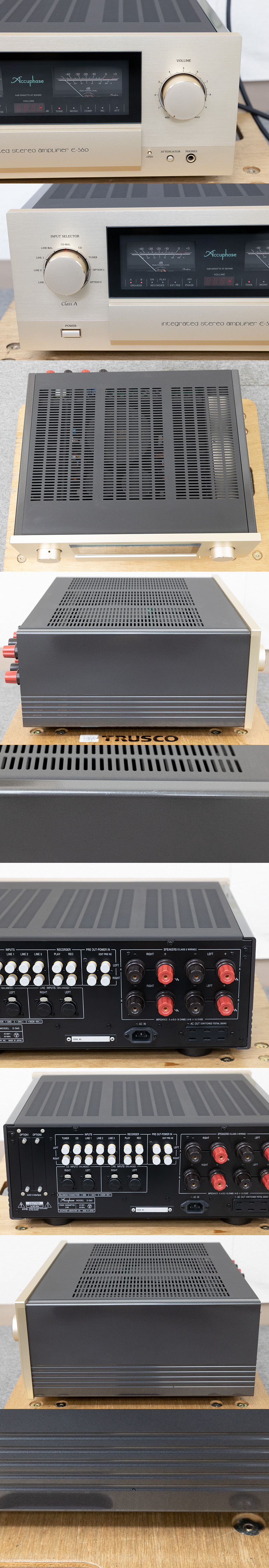 * Accuphase Accuphase E-560 pre-main amplifier : Real Yahoo auction salling