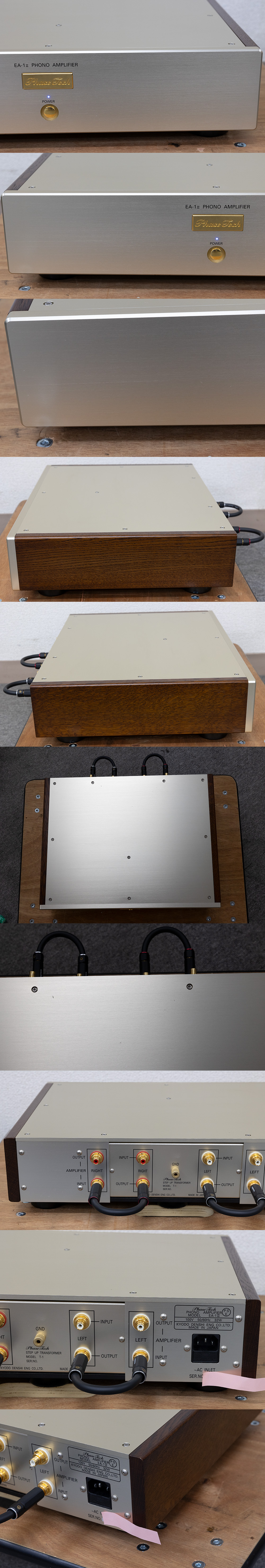 代購代標第一品牌－樂淘letao－ フェーズテック Phase Tech EA-1Ⅱ 管球式フォノイコライザー