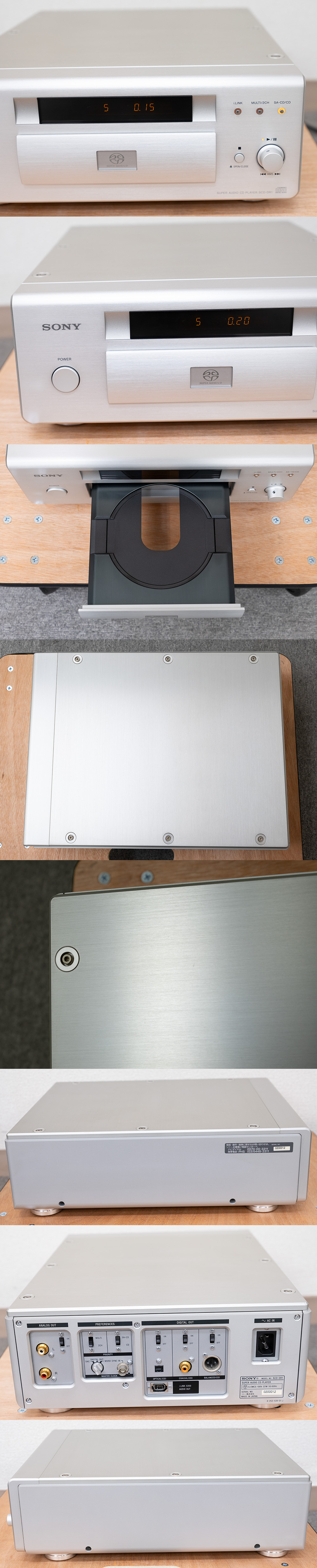 日本代購代標第一品牌【樂淘letao】－ ソニー SONY SCD-DR1 SACD・CDプレーヤー ジャンク品